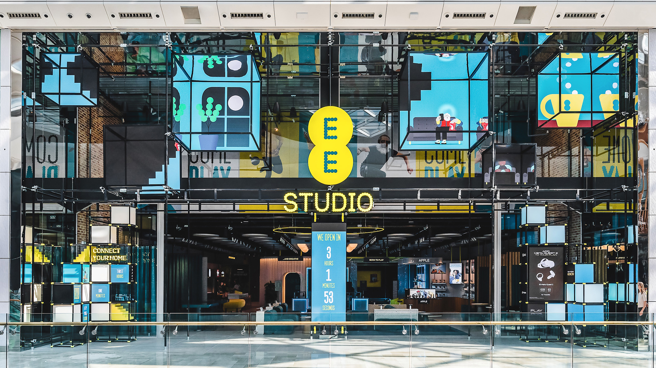 The EE Studio - visionary new flagship tech retail store
